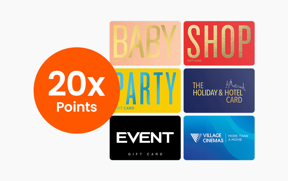 20x Everyday Rewards points on TCN Baby, Shop, Party, Holiday & Hotel ...